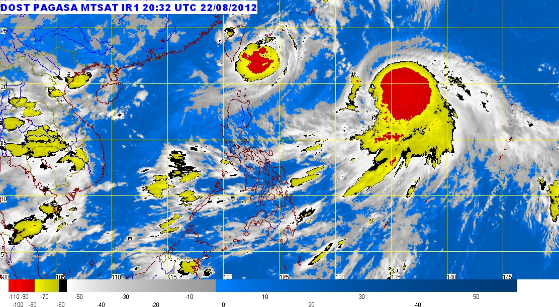 2 Typhoon in PAR Typhoon IGME and Typhoon JULIAN Weather News ...