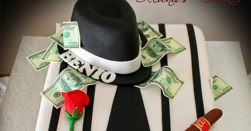 Delana's Cakes: Mafia / Gangster Themed Cake