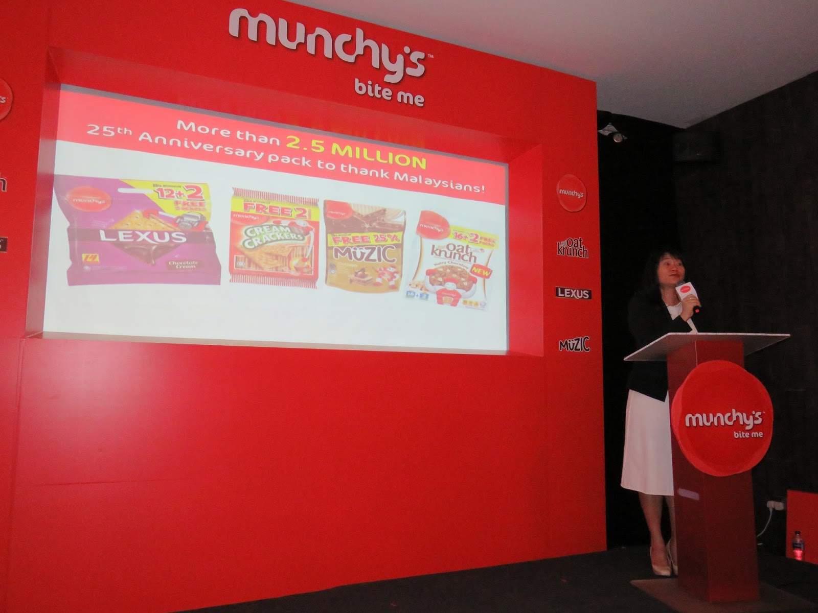 Kee Hua Chee Live!: MUNCHY'S CELEBRATES 25 GLORIOUS YEARS AS MALAYSIA'S ...