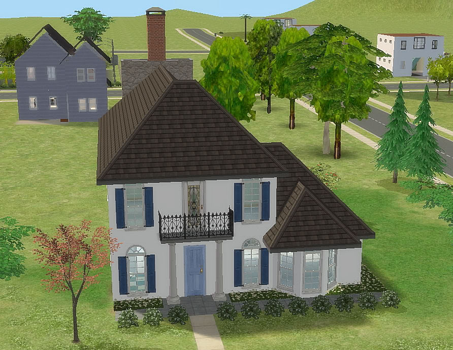 Twoflower's Sims 2 Lots: 190 Sim Lane