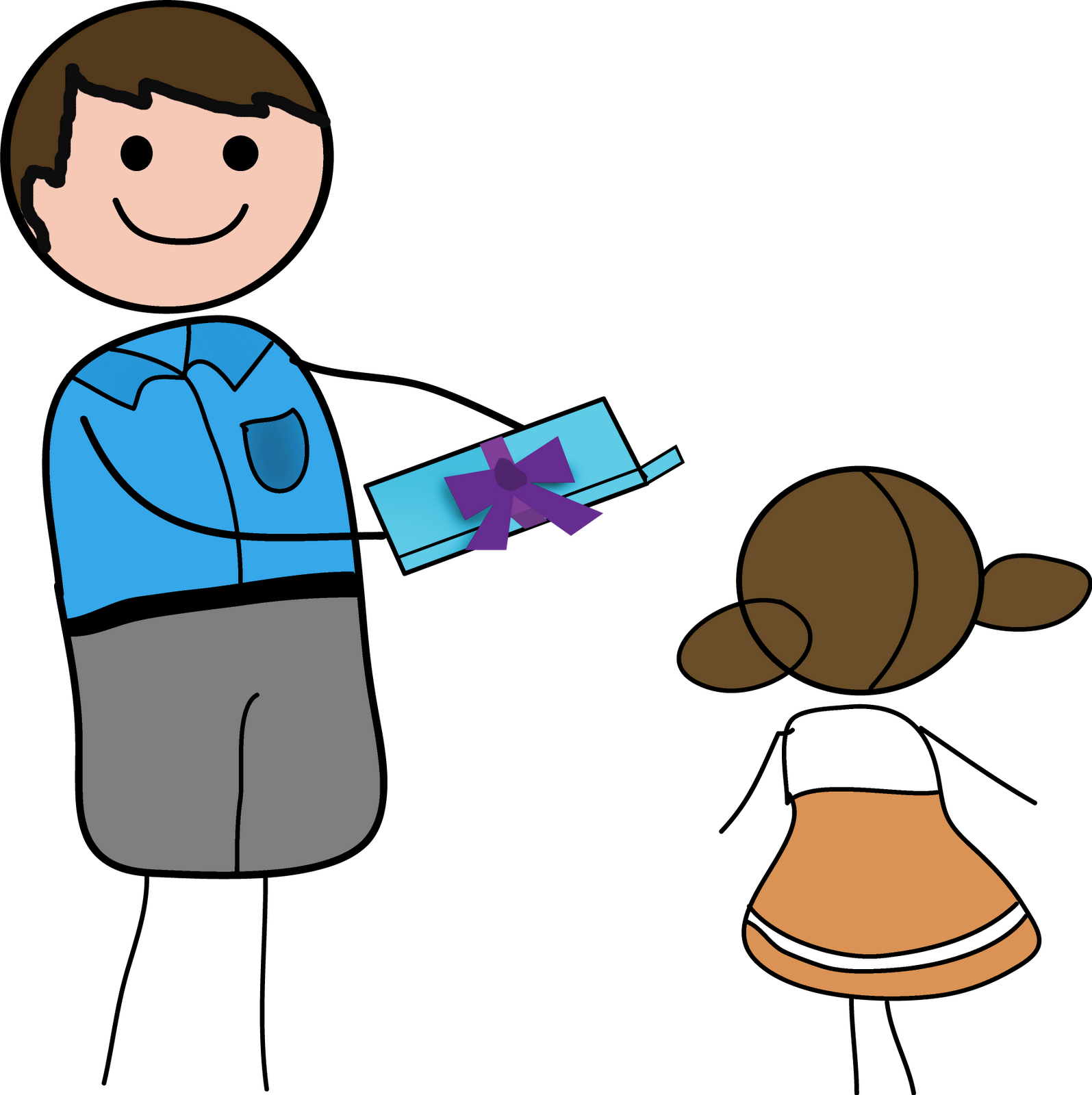 Ilustraciones Unicas: La corbata fea