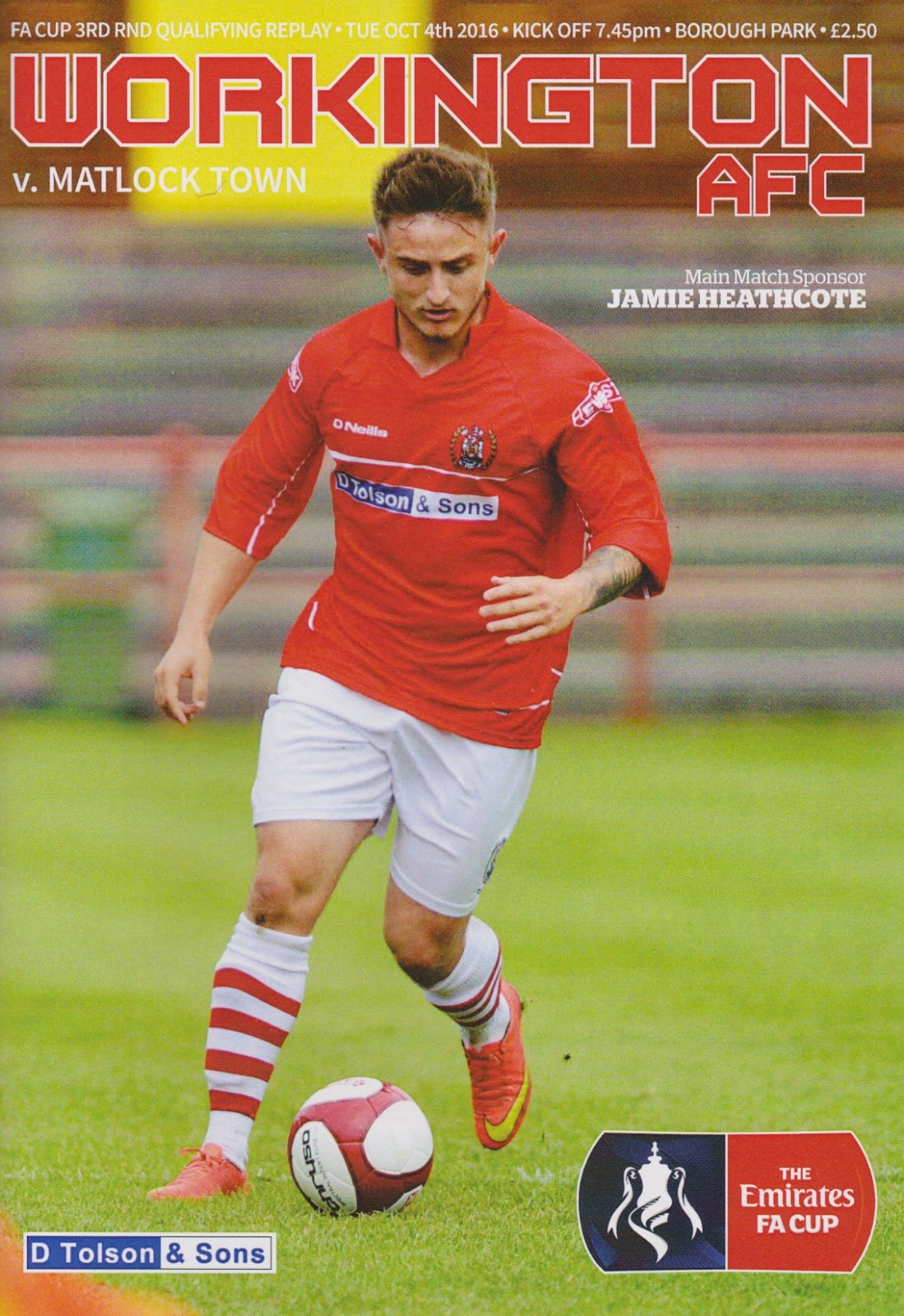 The Wycombe Wanderer: Workington - Borough Park