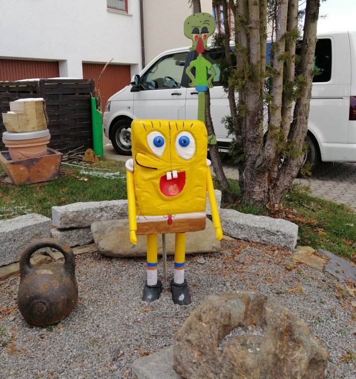 NickALive!: SpongeBob Wood Sculpture Spongenapped in Germany | Update ...