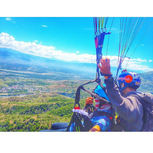 Paralayang Matantimali - UNIKPALU.com