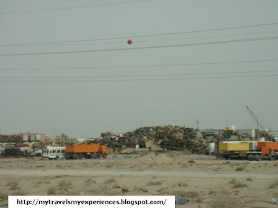 My Travels,My Experiences: Visit to Amghara:Kuwait's favorite scrap yard.
