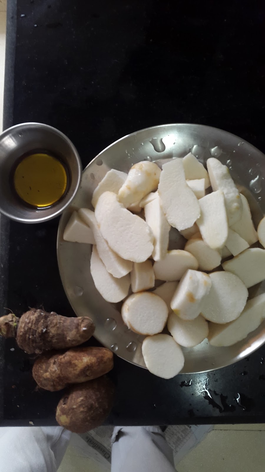 food for thoughts: ghuinya? root vegetables can also be a good option ...