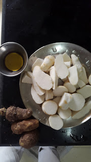 food for thoughts: ghuinya? root vegetables can also be a good option ...