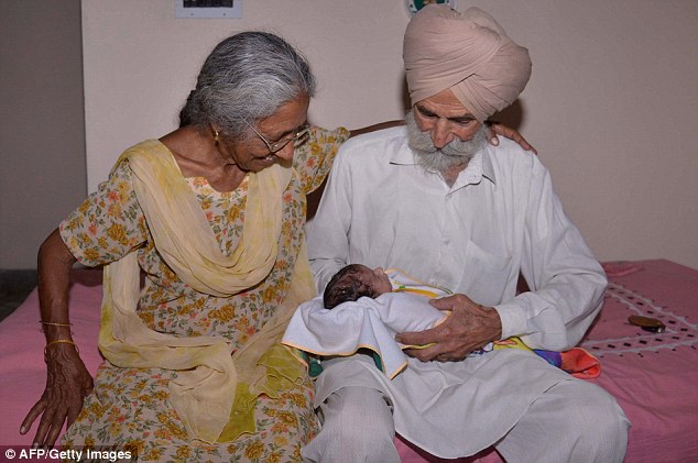 72 year old Indian woman gives birth to her first child after 46 years ...