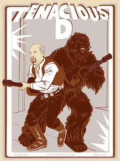 INSIDE THE ROCK POSTER FRAME BLOG: Tenacious D Columbus Poster by ...