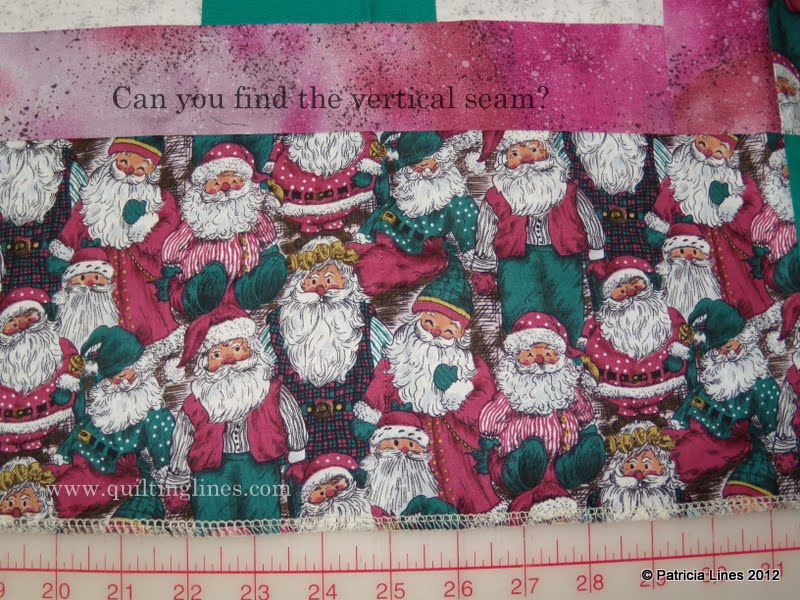 Quilting Lines: How to be Visually Seamless