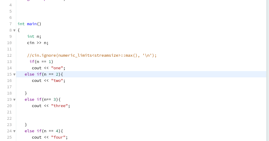 Conditional Statements C Hackerrank