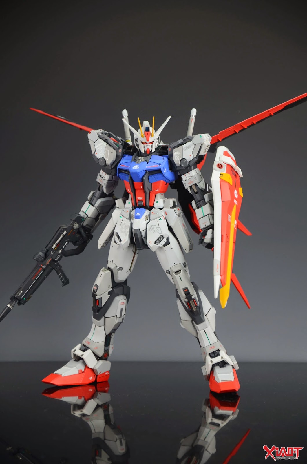 Custom Build: MG 1/100 Aile Strike Gundam Ver. RM "Detailed"