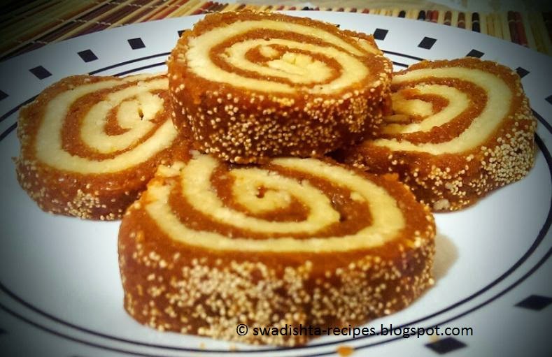 Swadishta Recipes : Kaju Anjeer Roll