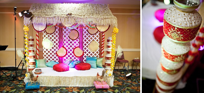 Wedding Snaps: Gaye Holud Stage DesignWedding Snaps