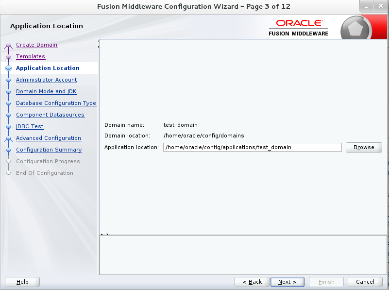 Creating Weblogic Domain For Fusion Middleware Oraclenext Solution To Your Oracle Problems 9695