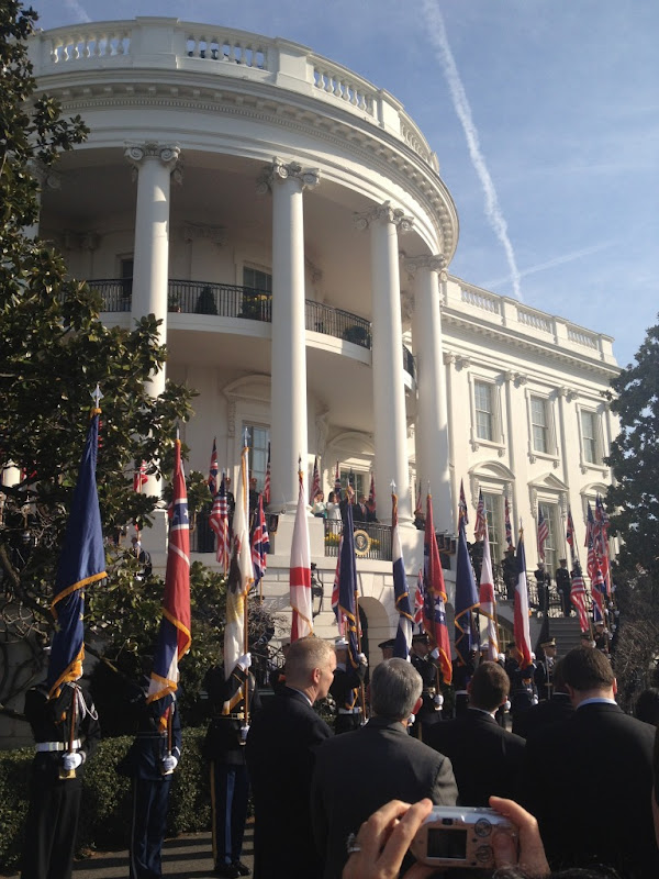 I Do Declare: The British Are Coming - White House Arrival Ceremony