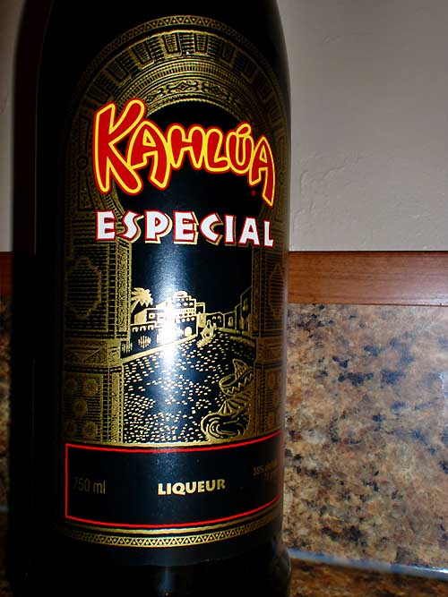Bob's Brew and Liquor Reviews: Kahlua Especial