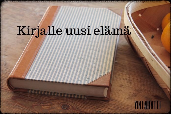 Vintagentti: DIY; Kirjan kannet kiinni