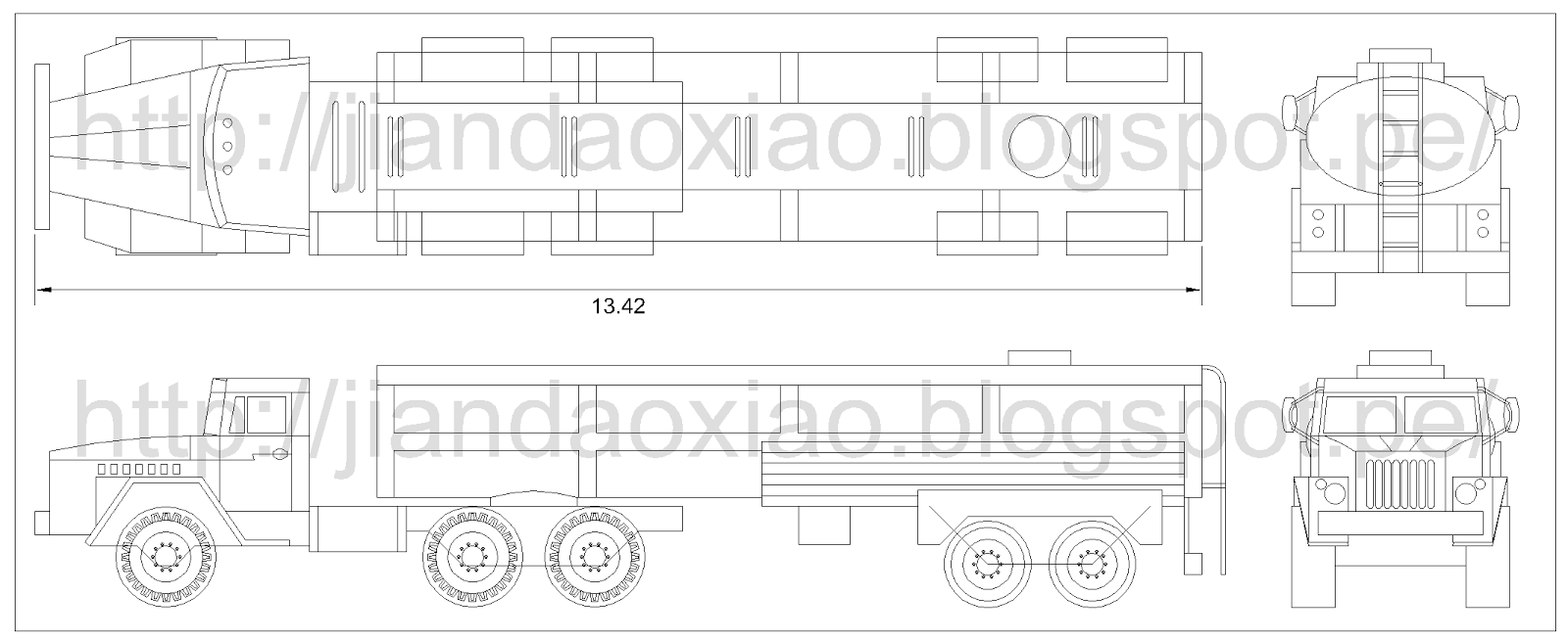Ace Combat Model - Drawings: Ural 44202
