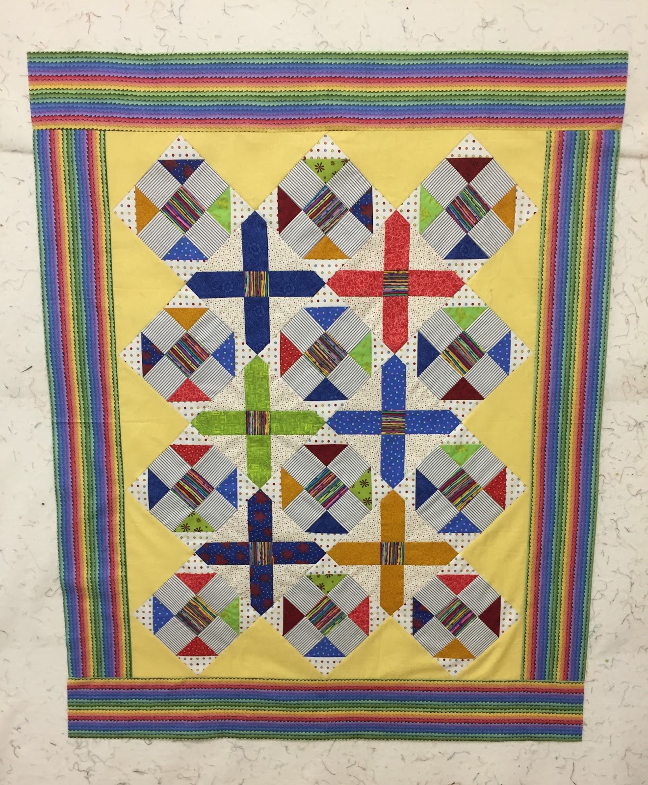 My Joyful Journey: Sew-A-Long Part 4 Setting Your Quilt On-Point