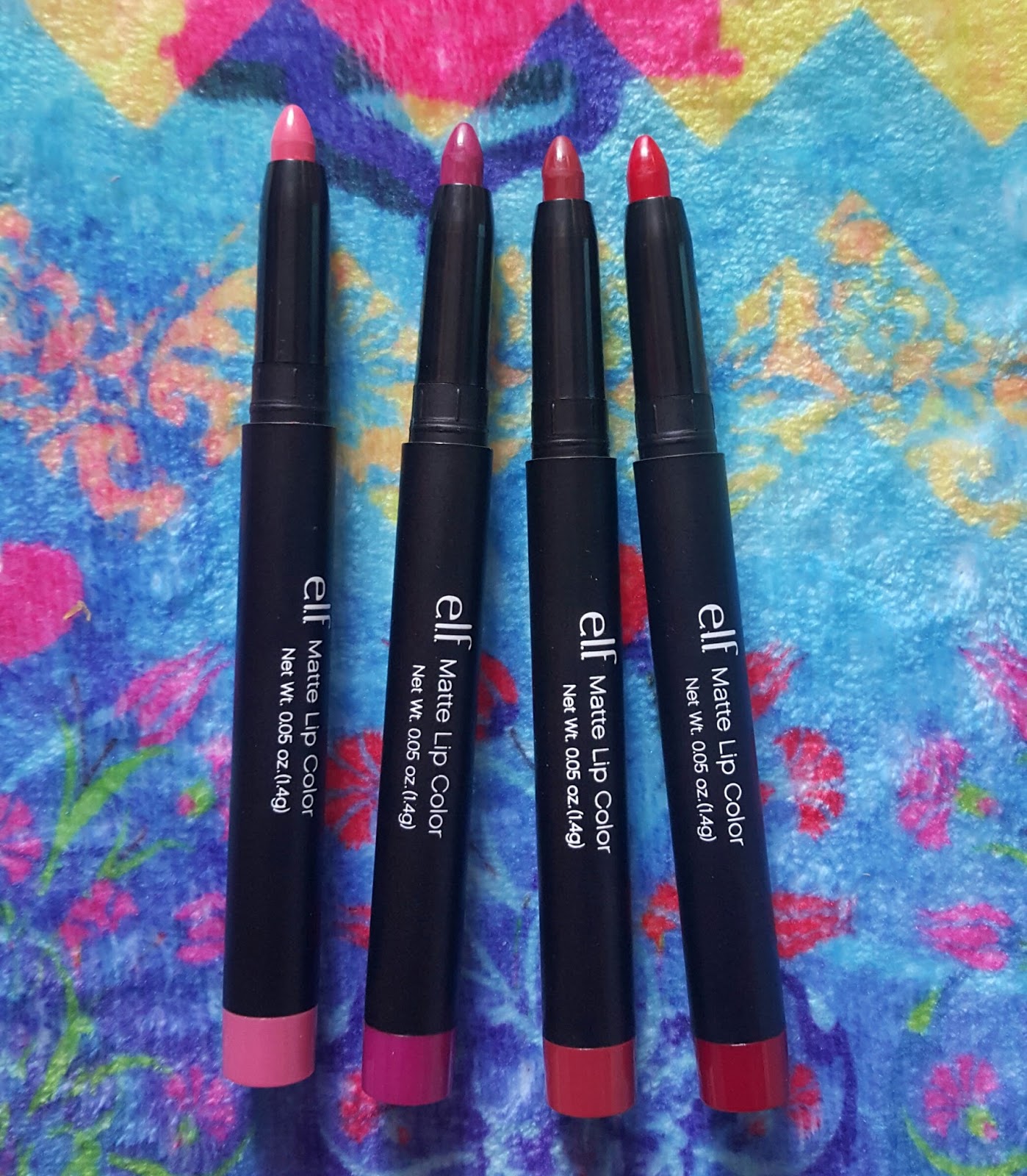 RIDZI MAKEUP: ELF STUDIO MATTE LIP COLOR REVIEW AND SWATCHES