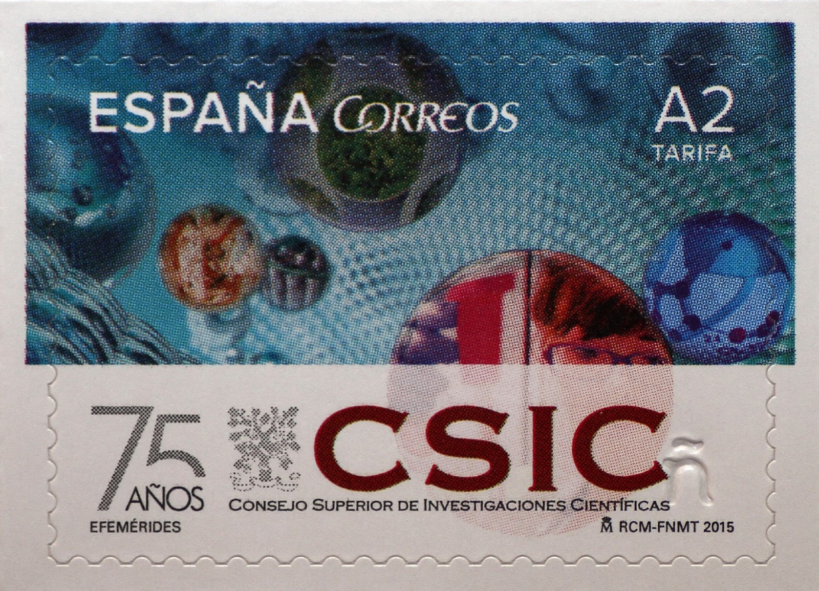 Sellos de Filatelia de España: SELLO | 75 ANIVERSARIO DEL CSIC