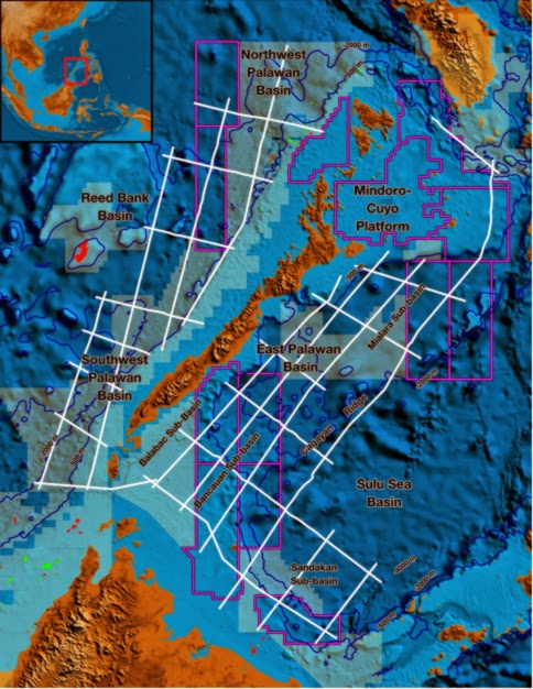 Seismic Atlas of SE Asian Basins: East Palawan Basin