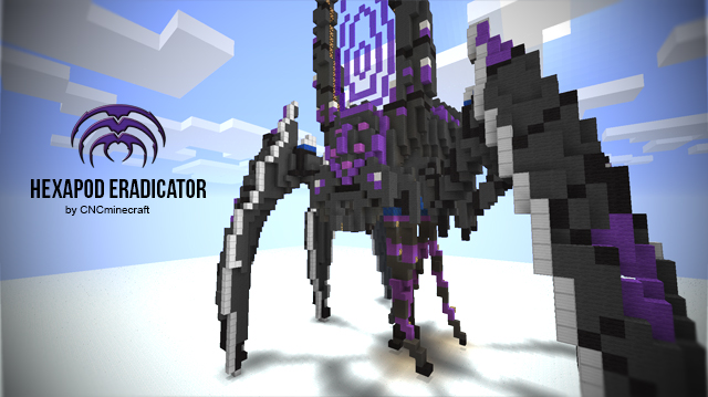Scrin Hexapod Eradicator (Kane's Wrath) ~ Command And Conquer Minecraft ...