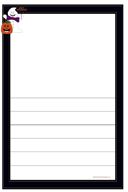 Debbie's Resource Cupboard: Halloween writing frames