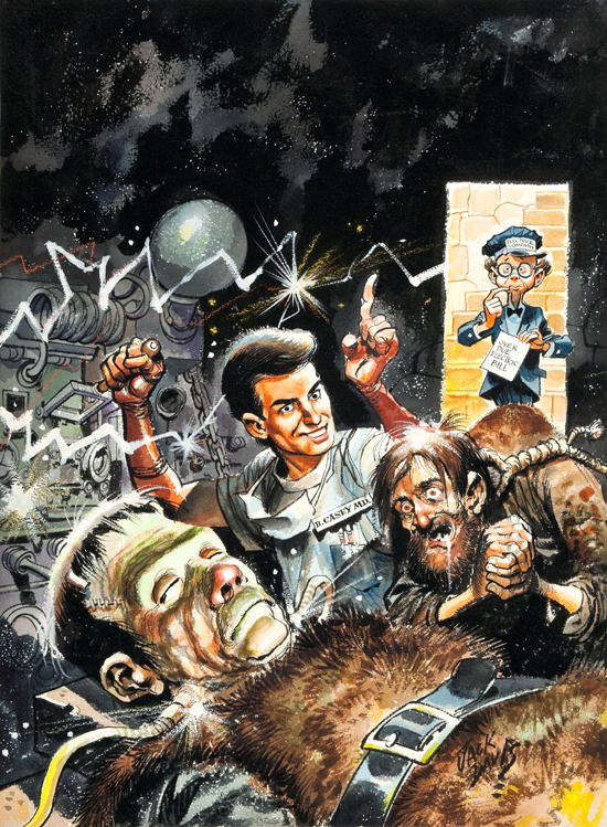 Frankensteinia: The Frankenstein Blog: The Art of Frankenstein : Jack Davis