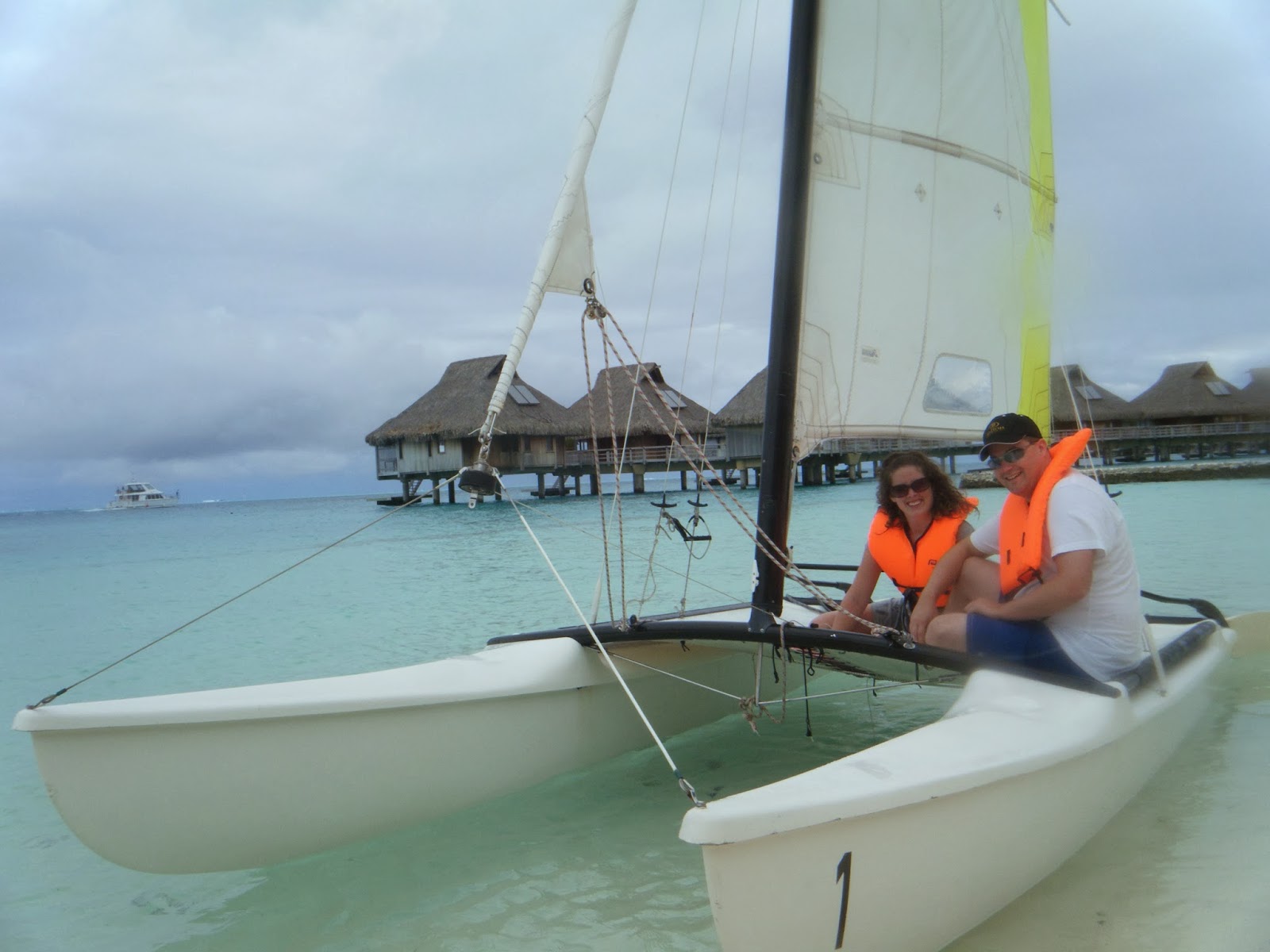 Ricky, Melissa, Dylan, Lauren and Ethan: Bora Bora