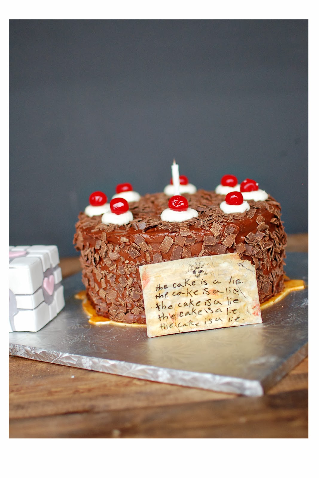 CAKE HAPPENS: Portal Cake...and a photo shoot. :)