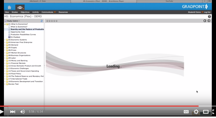 Grad Point Training: A student's view of GradPoint