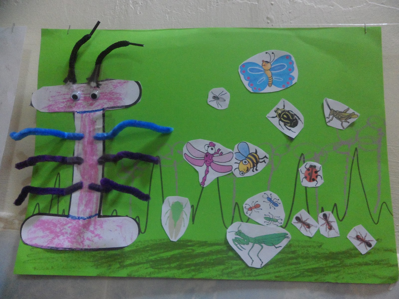 The 2Balqis: Letter Crafts - I insects & N net