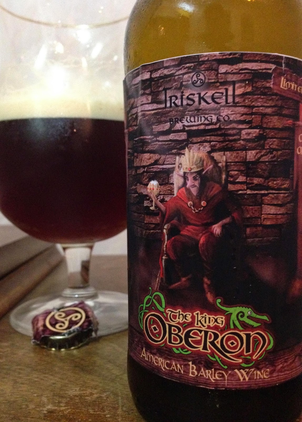Cervezas del Mundo: Triskell American Barley Wine & American Imperial ...