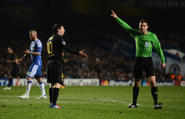 pictures Lionel Messi vs Chelsea FC Champions League Semi Final 2012/2013