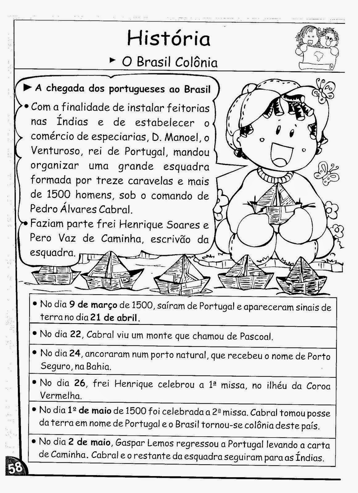 Atividade De História 3 Ano Fundamental Revoeduca