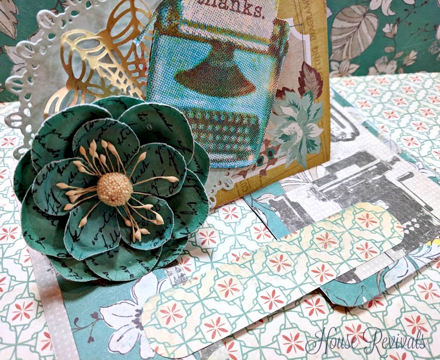 The impossible card base is created from one sheet of card stock. It ...