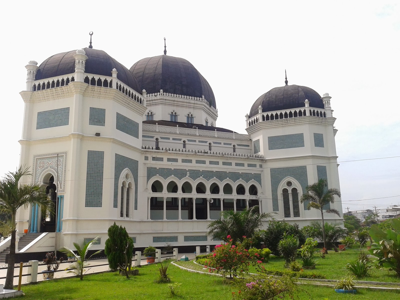 Foto Hape: Masjid Raya Al Mashun Medan
