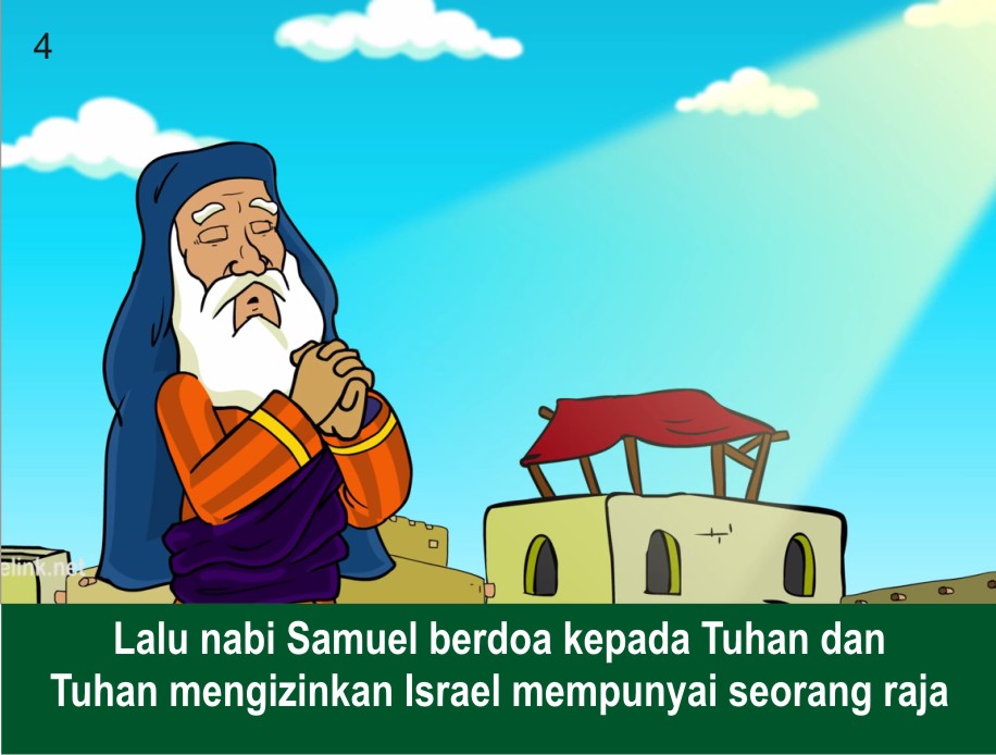 Komik Alkitab Anak: Saul Raja Israel Pertama