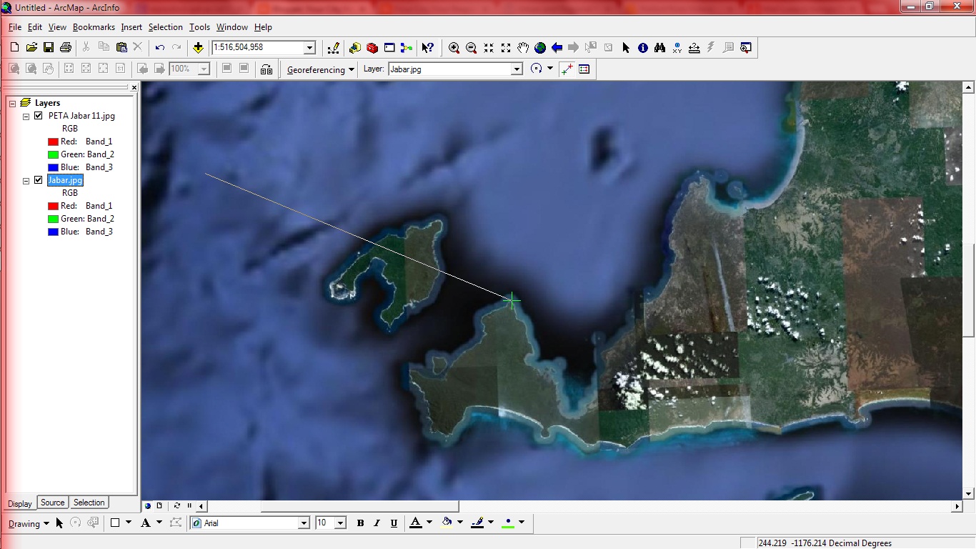 Damn !! I Love Suradjiwijaya Clan: Georeferencing Citra/Map digital ...