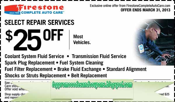 Free Promo Codes and Coupons 2021: Firestone Coupons