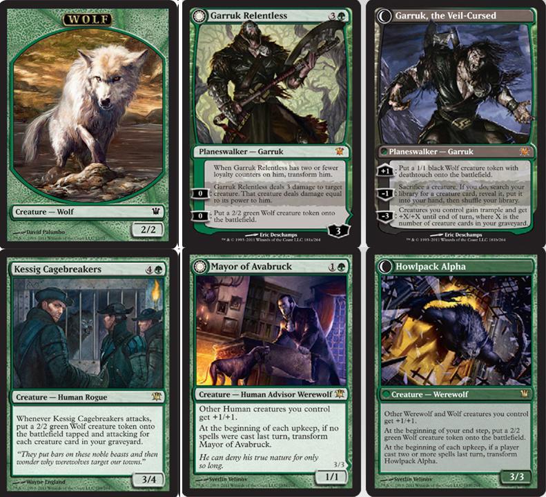 MTG Realm: Innistrad Tokens