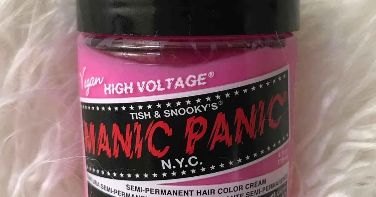 Manic Panic Cotton Candy Pink [The Color Wheel Gallery]