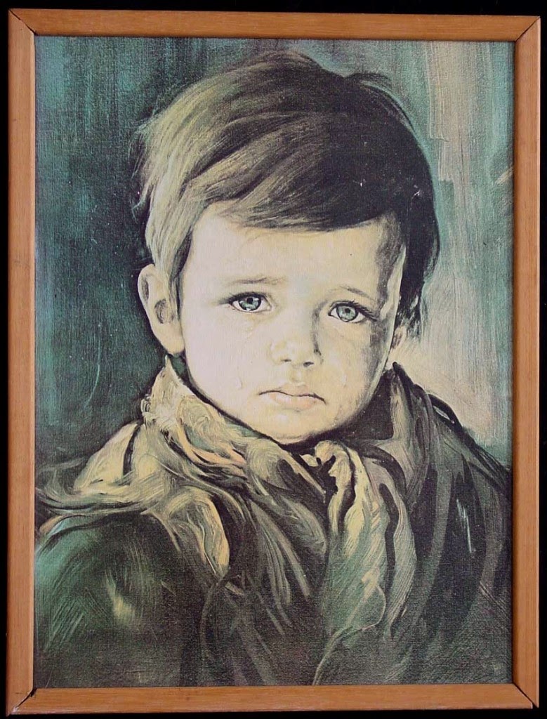 Misterio y Miedo: El misterio del cuadro "El niño que llora".