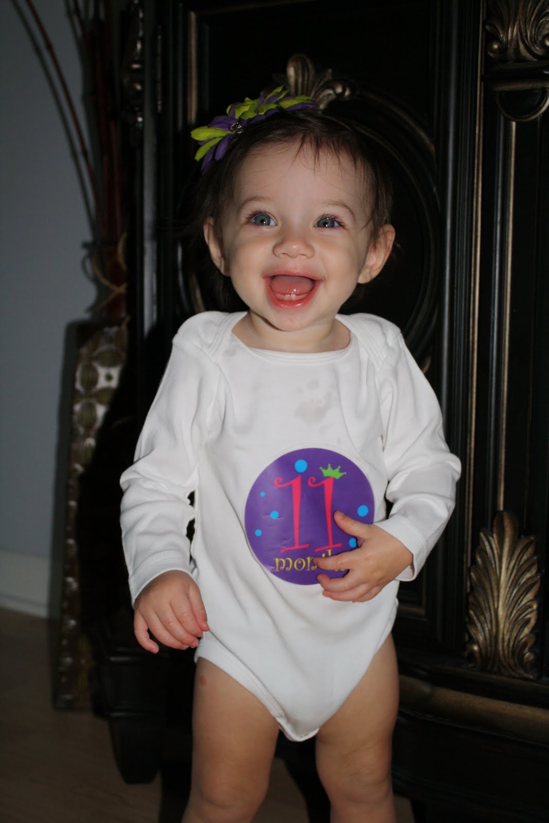 Laci, Megan and Brynn: Brynn Bradley - 11 months