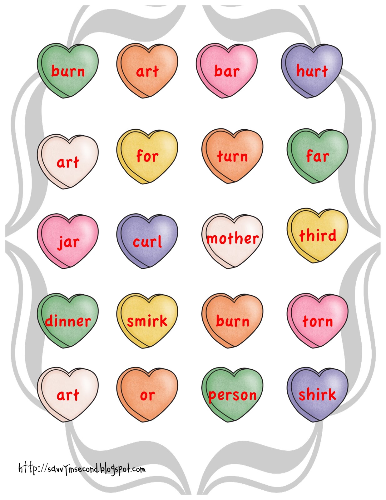 Savvy in Second: Valentine's Day Literacy Centers... and a sale!