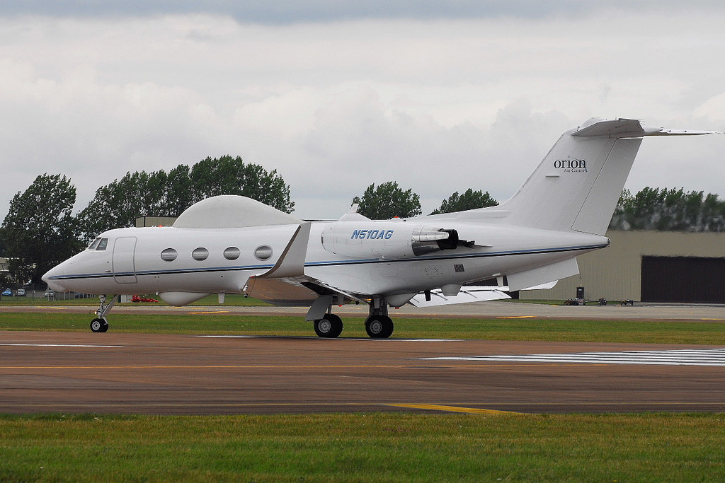 DEFENSE STUDIES: Communications Relay Testbed Gulfstream Arrives in ...