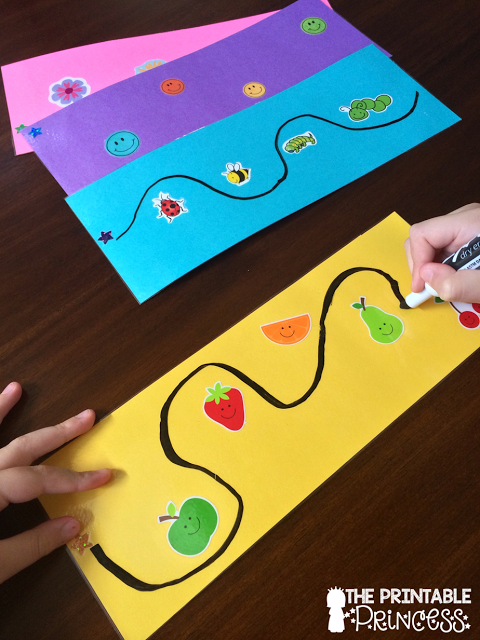 Actividades divertidas para enseñar a un niño a trazar | Mamá y nené ...