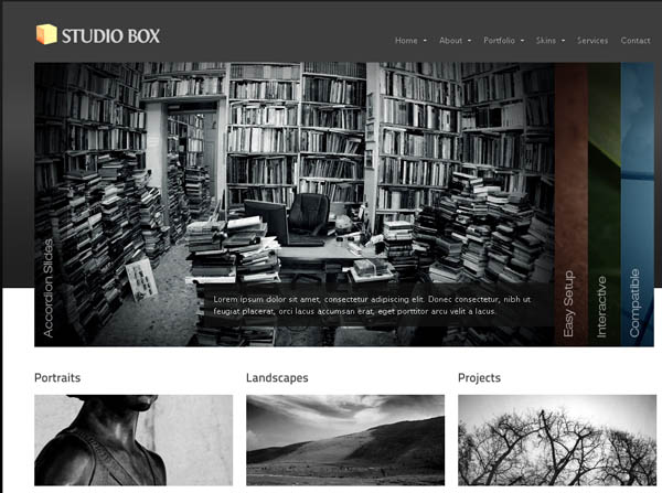 25 Awesome XHTML/CSS/ HTML5 Website Templates | Mow Design | Graphic ...